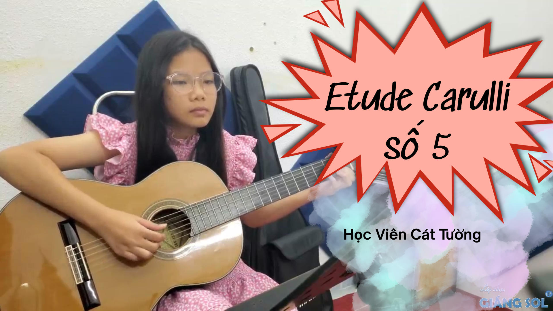 Etude Carulli số 5 Guitar | Cát Tường | Lớp nhạc Giáng Sol Quận 12 ...